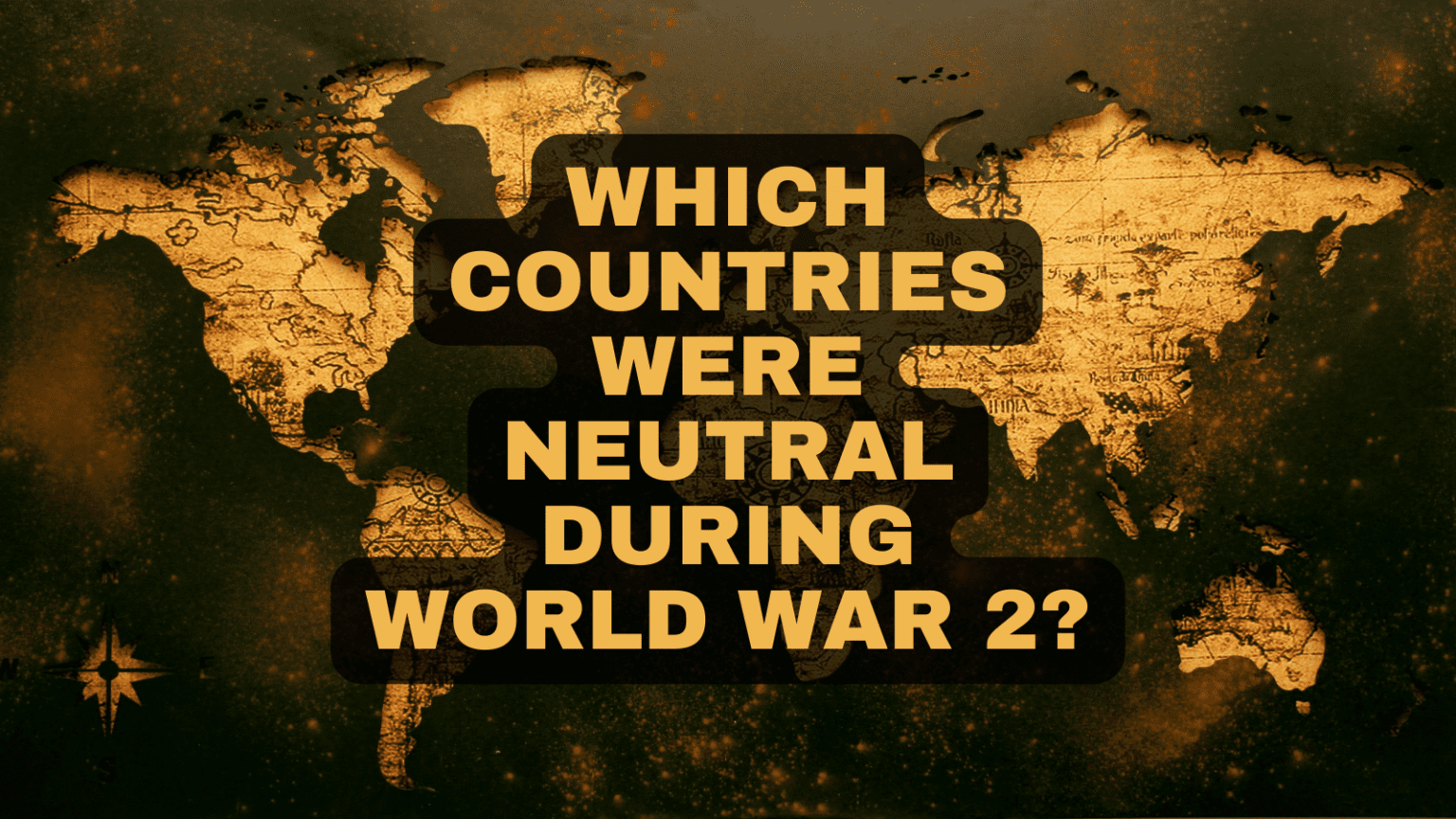 Which countries were neutral during World War 2? - History with Henry